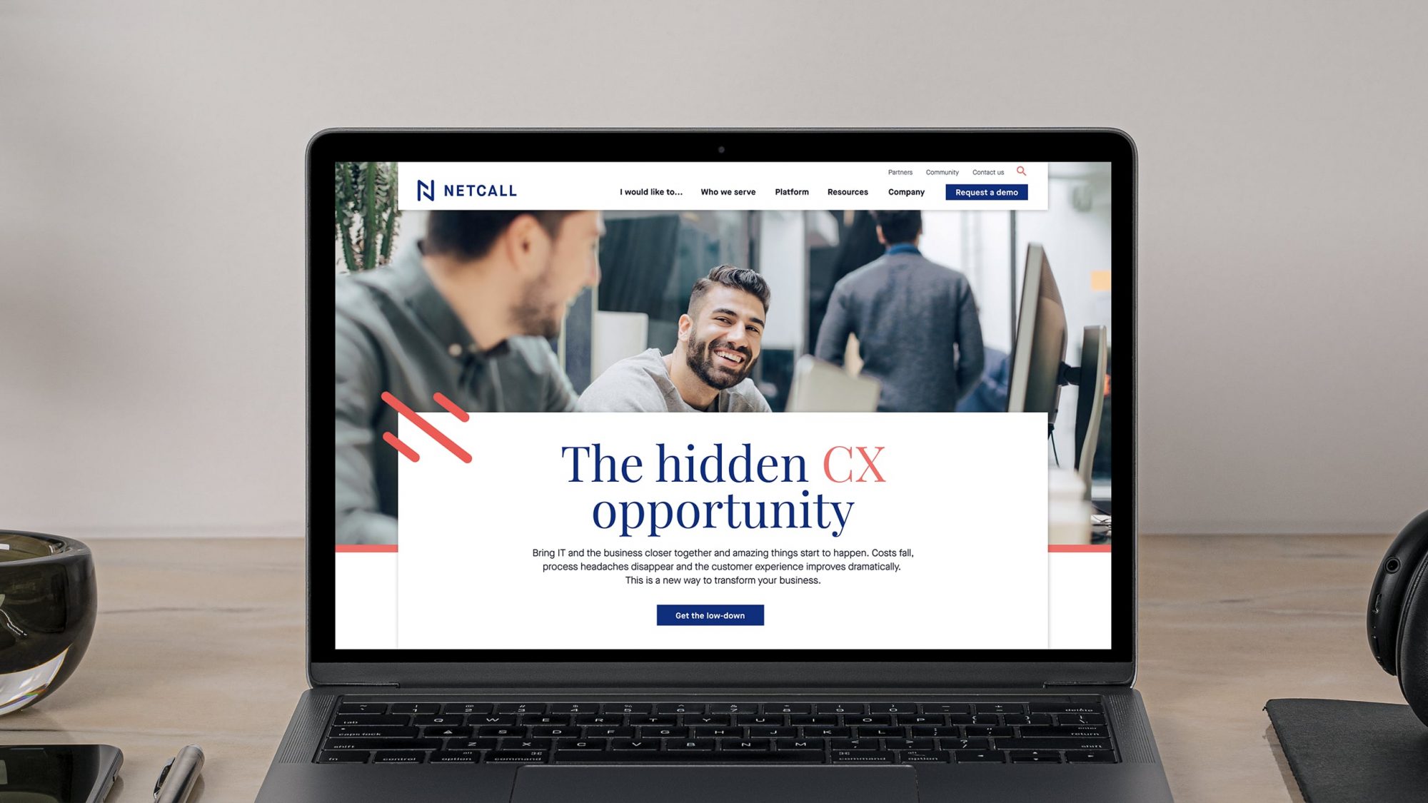 Netcall – a new brand and website for a CX company. – Hendrik Hohenstein