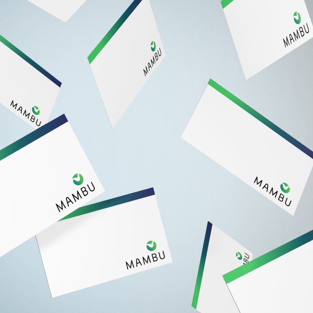Mambu – a flexible brand for a fintech company. – Hendrik Hohenstein