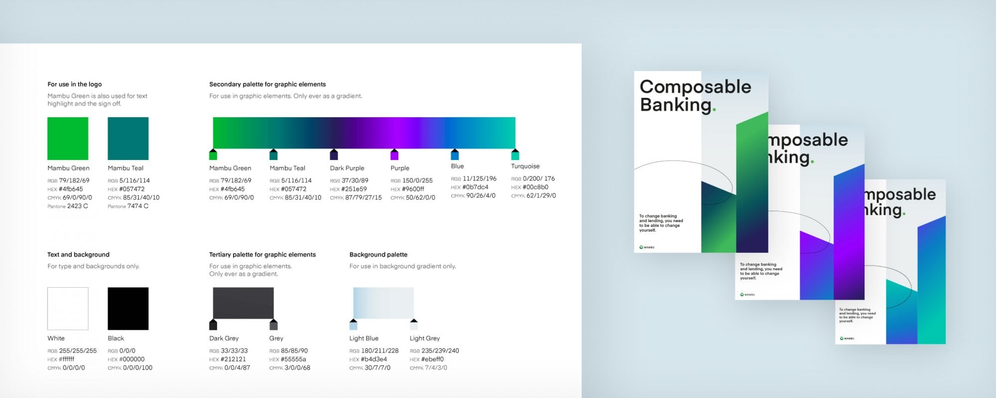 Mambu – a flexible brand for a fintech company. – Hendrik Hohenstein